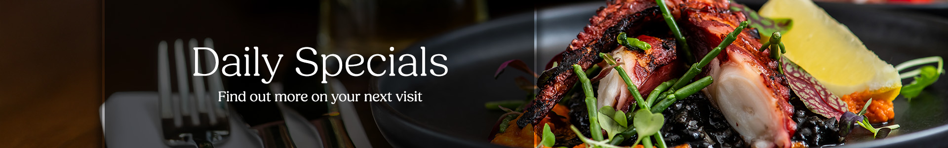 All Day Menu at The Cromwell Cottage